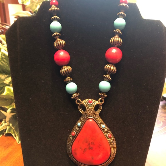 Jewelry | Nwt Beautiful Womens Red Necklace | Poshmark